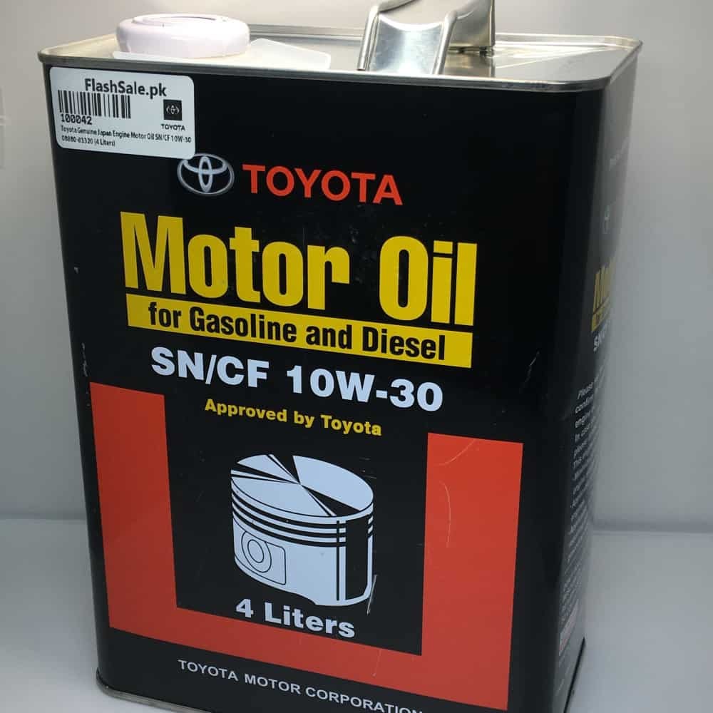 4Liter Oil SN CF 10W 30 08880 83320 4Liter Oil SN CF 10W 30 08880 83320