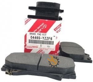 FRONT BRAKE PAD 04465-YZZF6 TOYOTA JEEP
