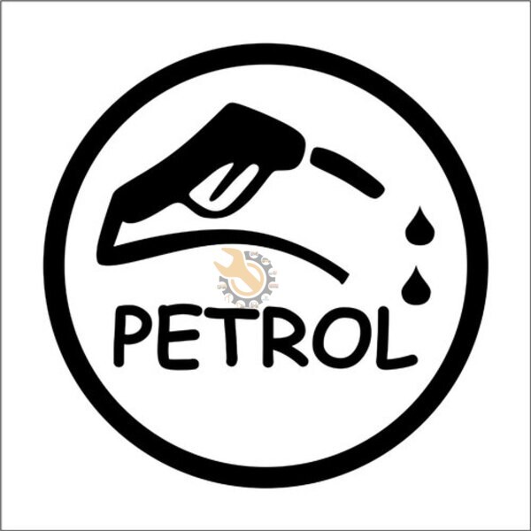 Car Fuel Tank Sticker