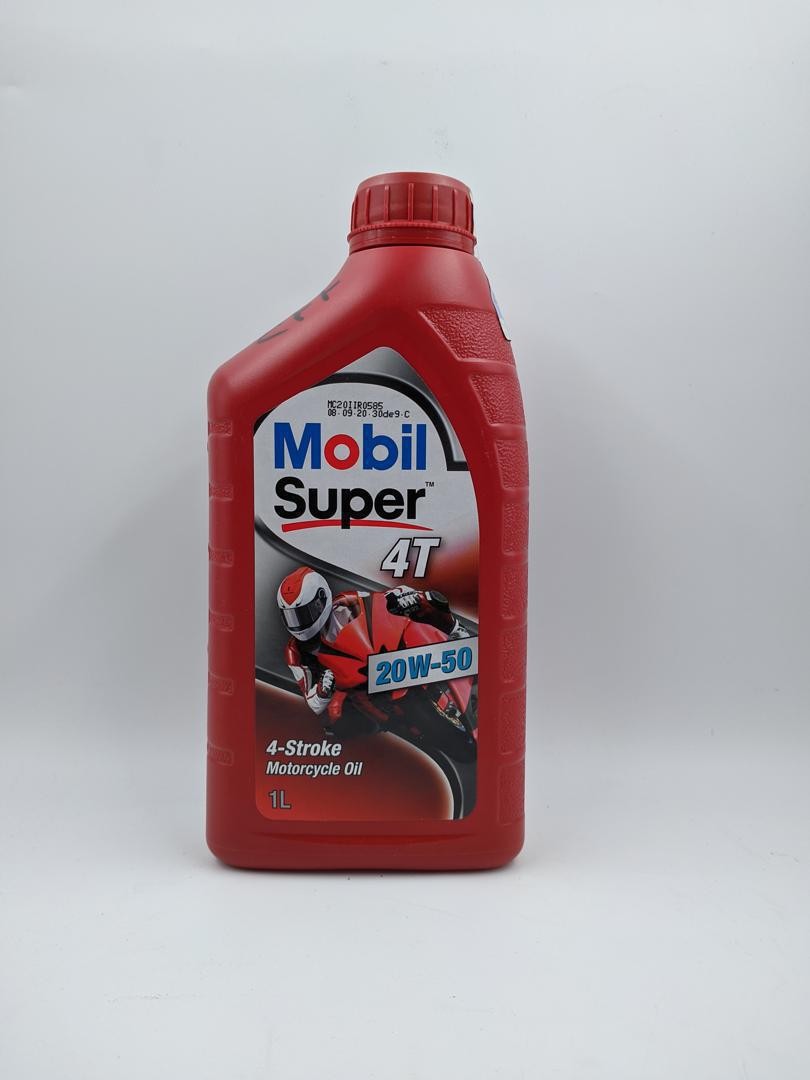 Mobil Super 4T 20w50 engine oil