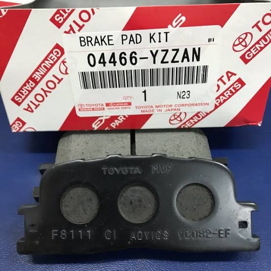 04466-YZZAM PAD KIT DISC BRAKE, Toyota KLUGER