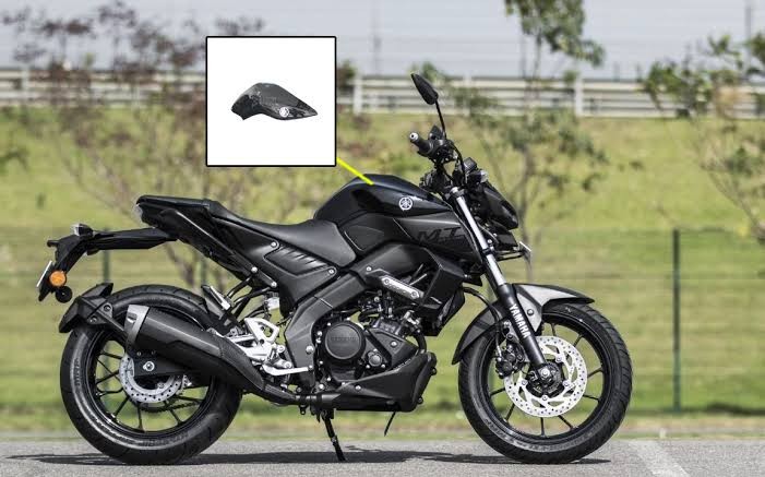 Yamaha MT15 Genuine Tank Side Cover indo